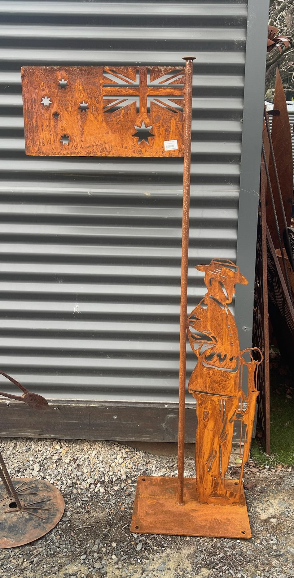 SOLDIER AND FLAG SMALL – Avalon Nursery